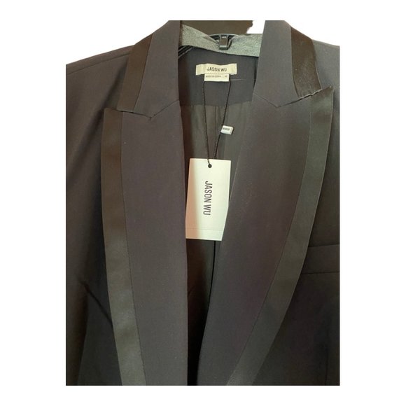 Jason Wu | Jackets & Coats | Jason Wu Black Long Blazer Medium Nwt ...